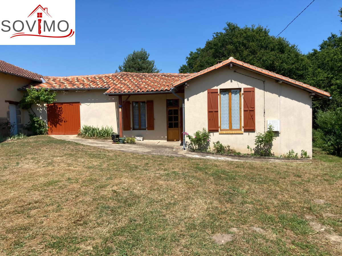 Vente maison Confolens 3 pièces 52m² 99000€ | Sovimo